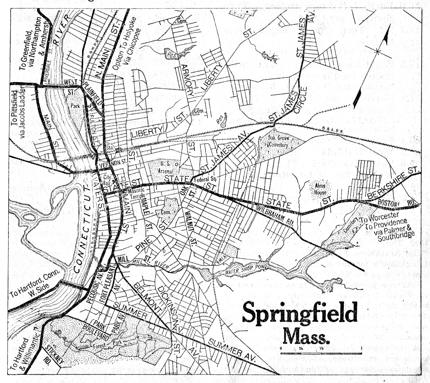 Massachusetts City Maps At AmericanRoads Massachusetts City Maps At AmericanRoads