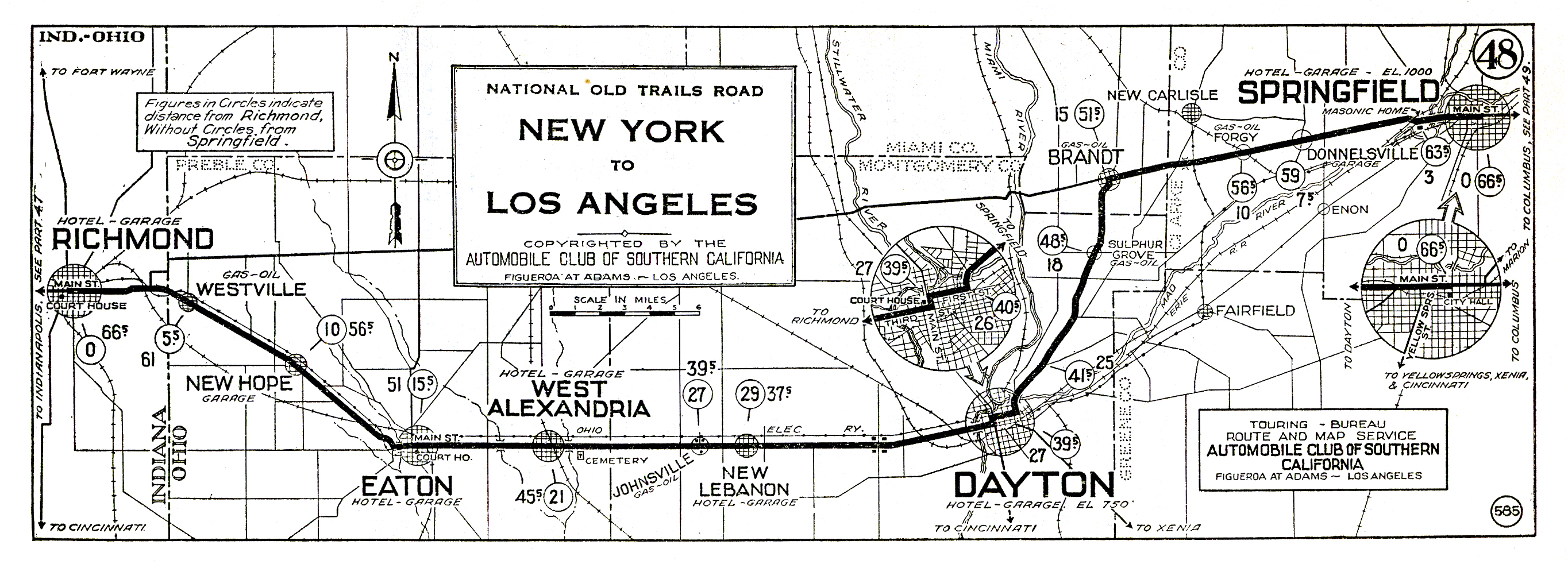 US 40 East of Richmond – Indiana Transportation History